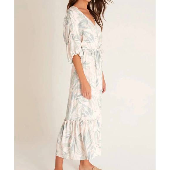 Z Supply | Dresses | New Z Supply Adley Oasis Midi Dress In Multi ...